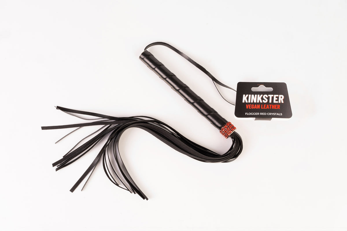 KINKSTER FLOGGER RED CRYSTALS – The Sissy Market