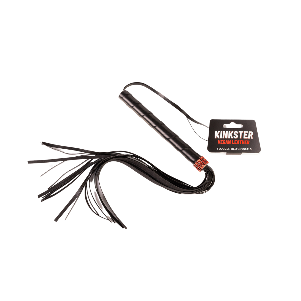 KINKSTER FLOGGER RED CRYSTALS – The Sissy Market