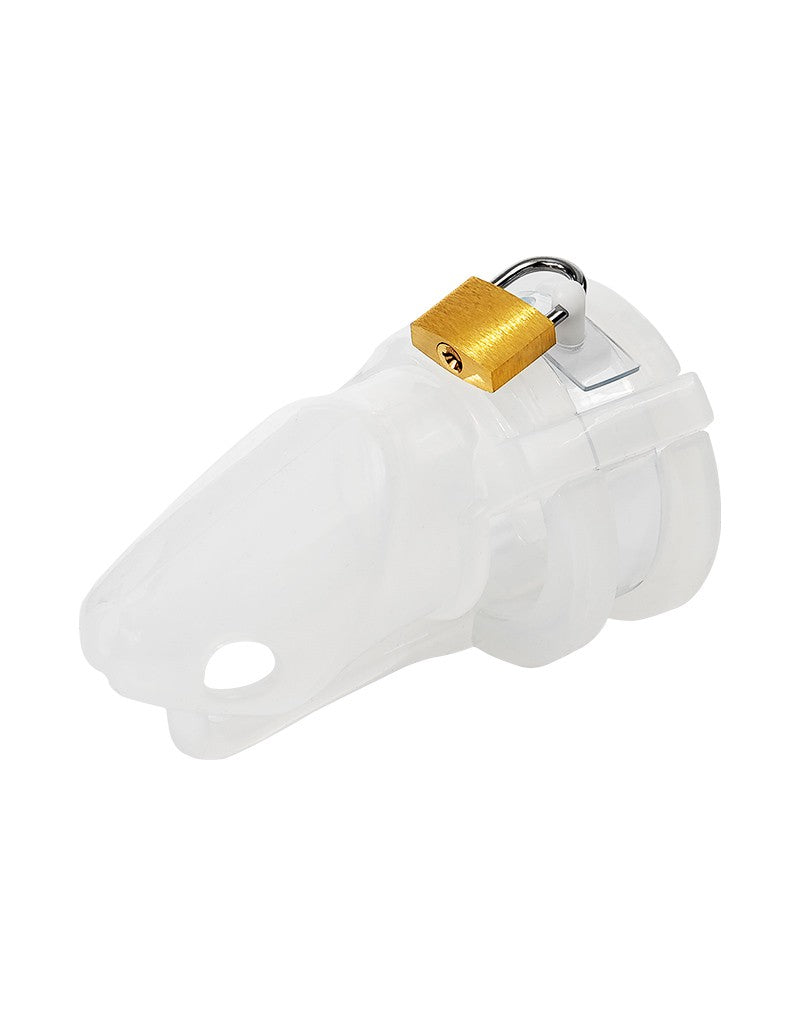 CHASTITY CAGE : RIMBA SOFT SILICONE P-CAGE - CLEAR – The Sissy Market