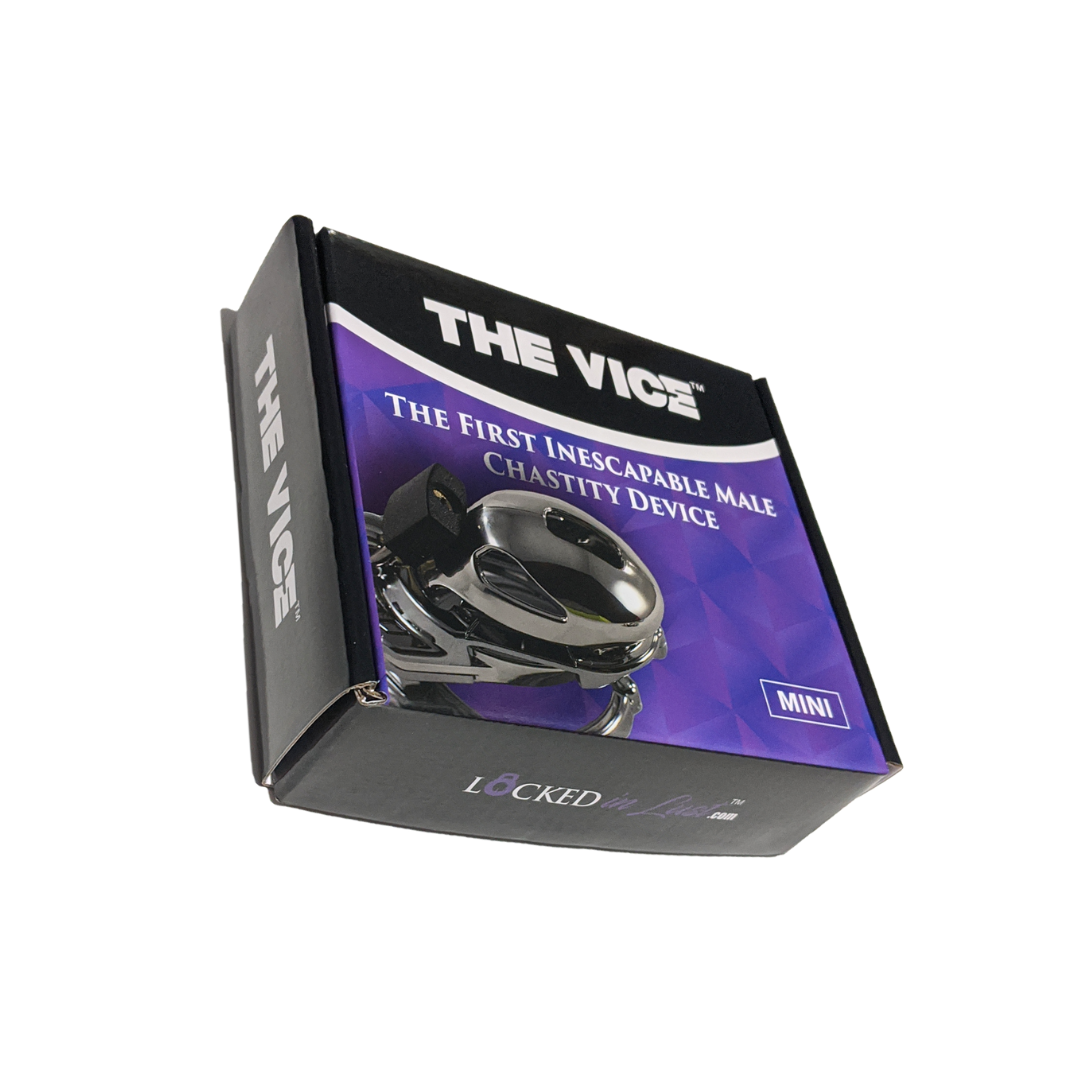CHASTITY CAGE: THE VICE - MINI - BLACK – The Sissy Market