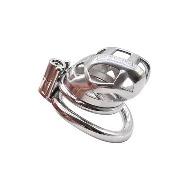 CHASTITY CAGE: THE FEMINIZER V4 - STAINLESS STEEL – The Sissy Market