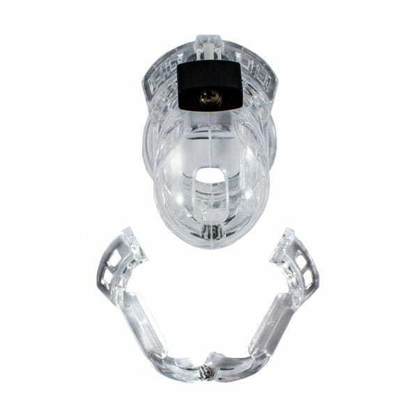 CHASTITY CAGE: THE VICE V2 - MINI - CLEAR – The Sissy Market