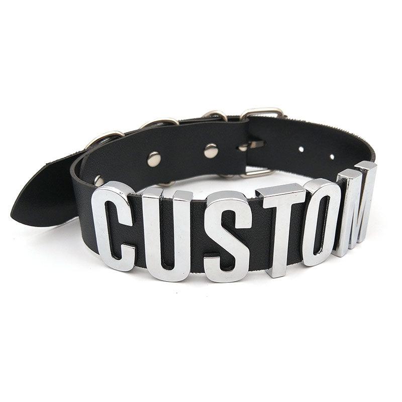 CUSTOM SLAVE COLLAR (Different colors and styles) – The Sissy Market