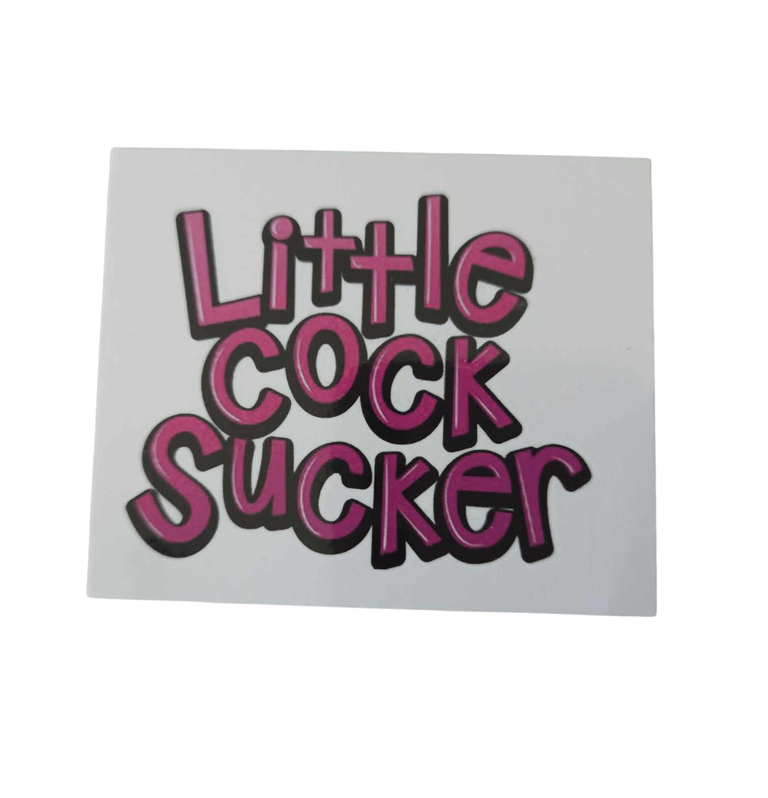 LITTLE C*CK SUCKER TEMPORARY TATTOO – The Sissy Market