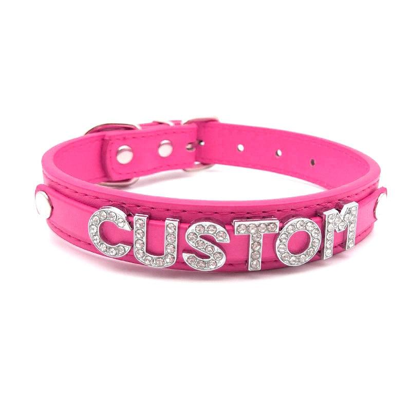 CUSTOM WORD COLLAR – The Sissy Market