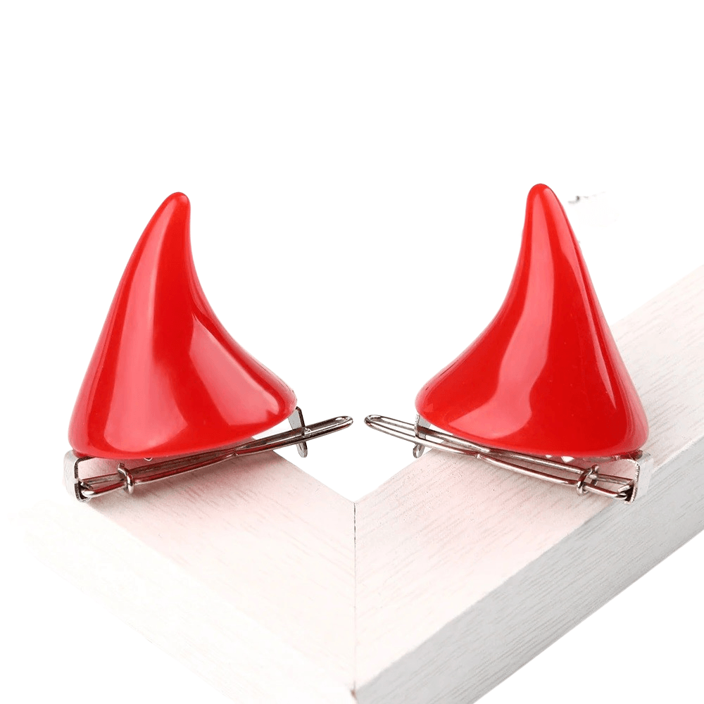 CUTE LITTLE DEVIL HORNS (RED, BLACK, PINK) – The Sissy Market