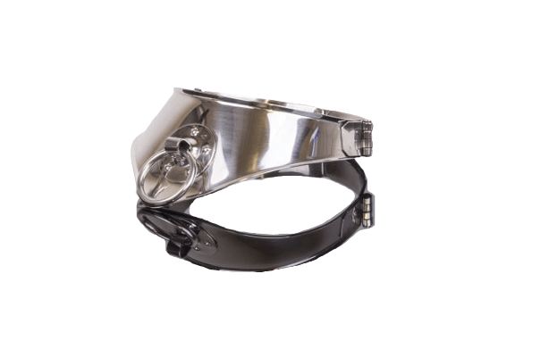 MEDIEVAL LOCKING COLLAR WITH RING - 11CM/4.3" – The Sissy Market